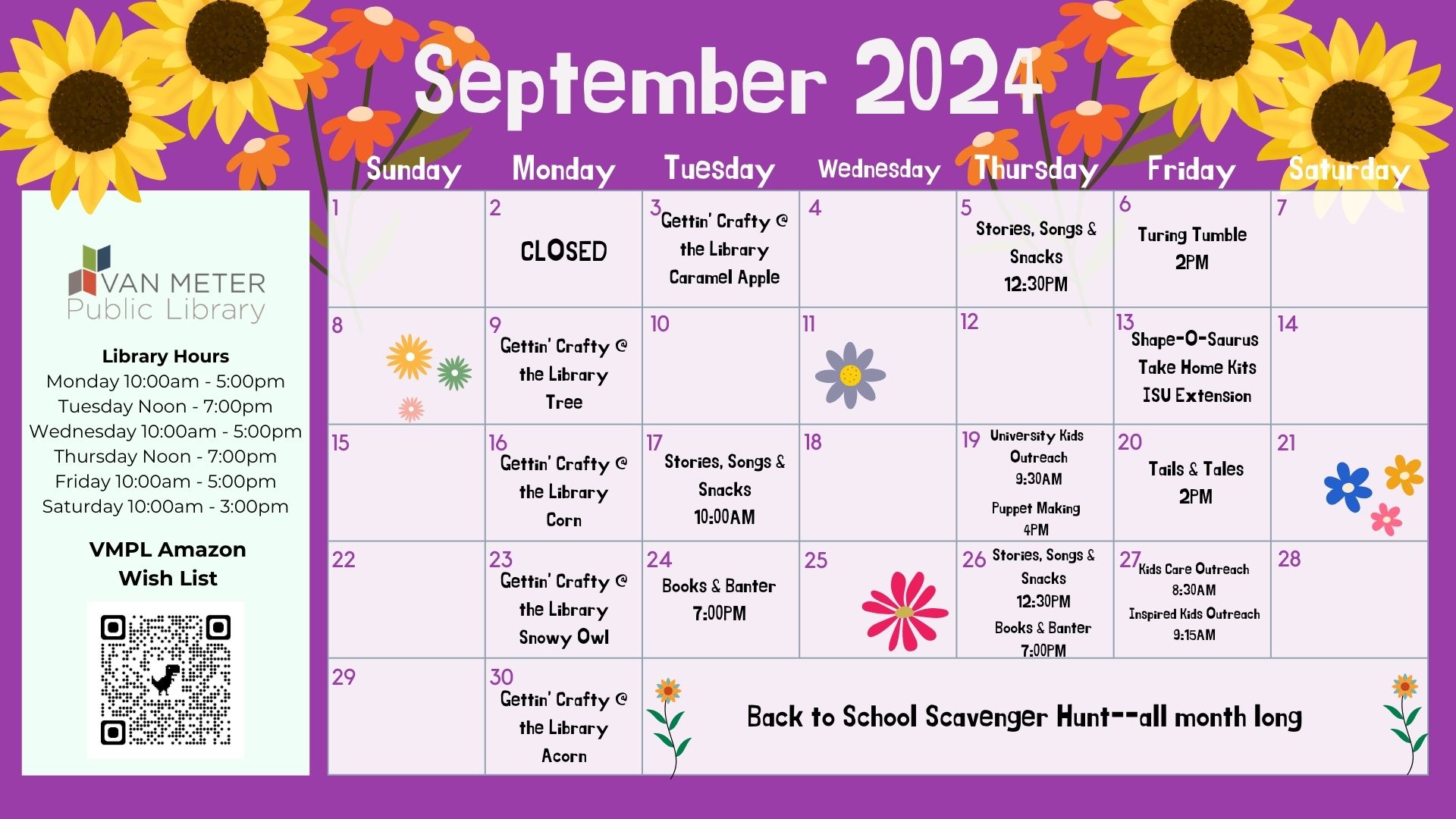 VMPL Home :: Van Meter Public Library